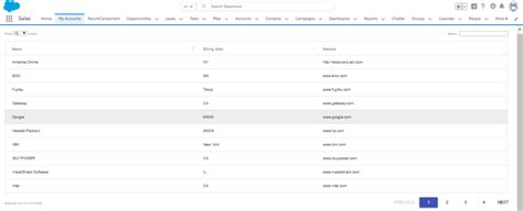 Material Designed Datatable In Visualforce Page Sfdc Lessons