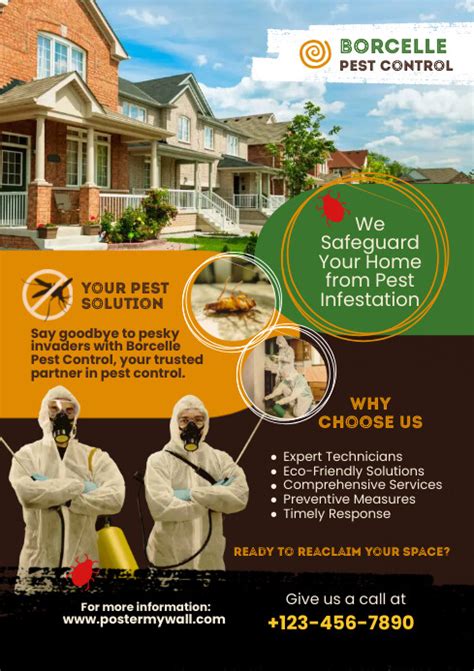 Pest Control Template Postermywall