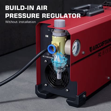Arccaptain Plasma Cutter Cut50 Dual Voltage Portable Hf Start Cutter