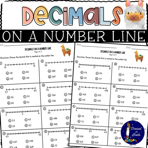 Decimals On A Number Line Made By Teachers