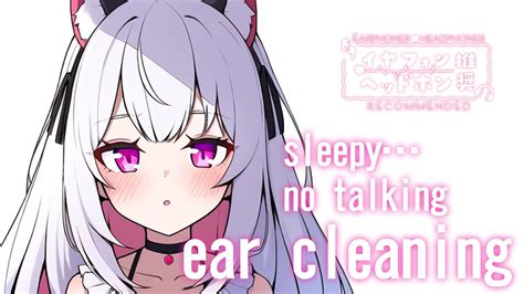 【asmr】眠れない人のための竹ぐし耳かき【no Talking声無し】【白3dio】 Youtube