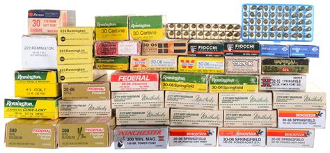 Group Of Assorted Firearms Ammunition Rock Island Auction