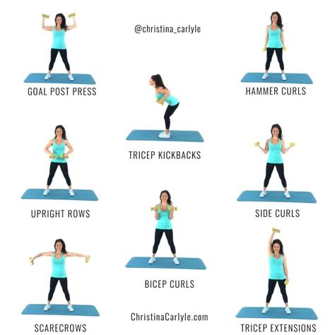 Dumbbell Exercises For Arms That Tighten Tone And Boost Strength Artofit