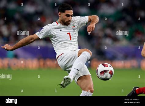Doha Qatar 7th Feb 2024 Alireza Jahanbakhsh IRI Football Soccer
