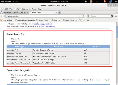 How To Install Adobe Reader 9 4 7 On Fedora 15 16 And Centos 6 Rhel 6 Itzgeek