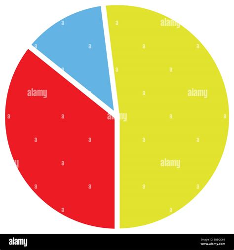 Pie Chart Vector Icon Stock Vector Image And Art Alamy