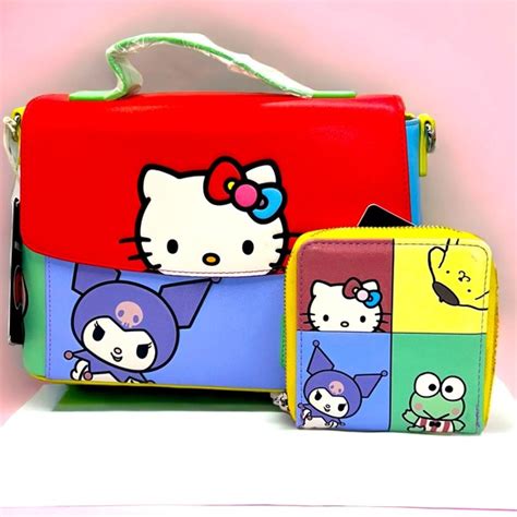 Loungefly Bags Sanrio Hello Kitty And Friends Color Block Crossbody