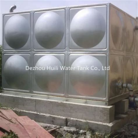 Welding Stainless Steel Modular Sectional Pressure Tank 500 Gallon