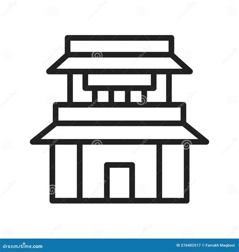 Dojo Icon On White Background Simple Element Illustration From Asian