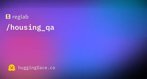reglab housing qa · datasets at hugging face