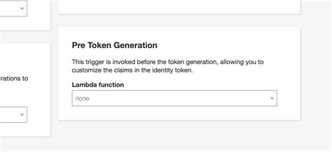 Amazon Web Services Serverless Framework Cognito Userpool Pre Token