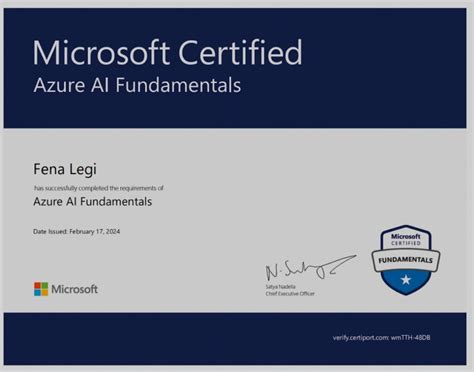 I Fena Legi On Linkedin Azurefundamentals Certifiedsuccess