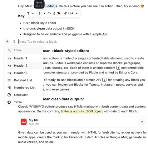 Editorjs Strapi Market