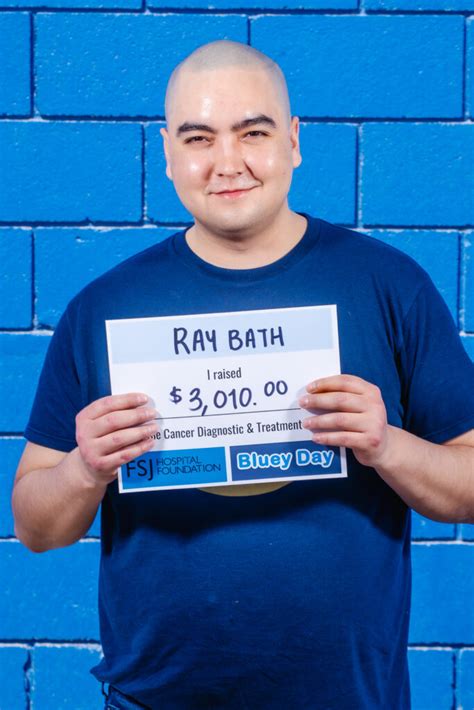 Ray Bath Marks 10th Anniversary Of Participating In Bluey Day Doig