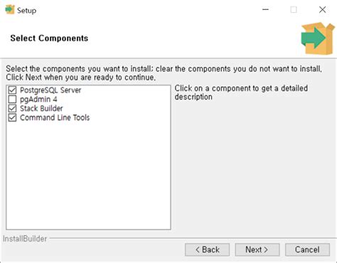 [windows Server 2019] Postgresql 16 Windows X64 버전 설치하기 인스톨러 사용 눈깨비