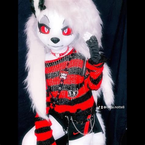 Helluva Boss Loona Fursuit Head Style Fursuit Furry Fursona Fantasy