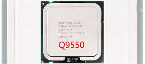 Core 2 Quad Q9550 2,83GHz/12M/1333/45nm/95W купить в Санкт-Петербурге с ...