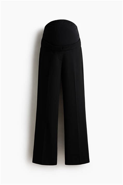 Womens Black Mama Bootcut Pants Handm Us