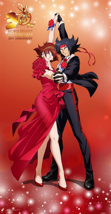 Rain Mikamura And Domon Kasshu Gundam And More Danbooru