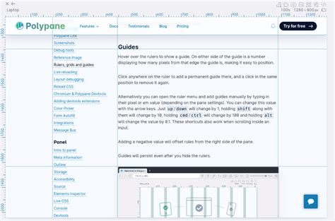 Rulers Grids And Guides Polypane The Browser For Ambitious Web