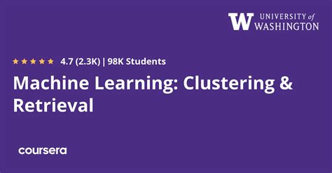 Machine Learning Clustering And Retrieval Coursera