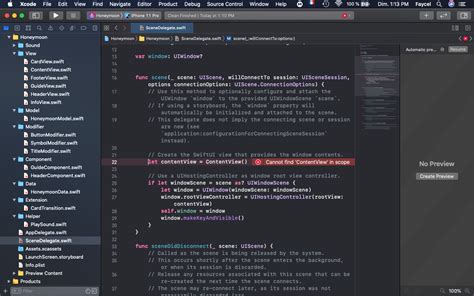 Swiftui Scenedelegate Cannot Find Contentview In Scope General