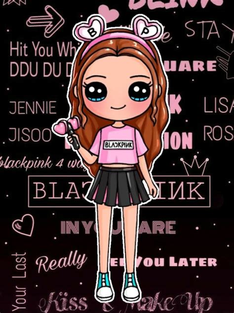 Blackpink Fan Cute Girl Draw So Cute People Cute Drawings Cute Easy