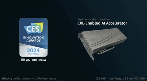 파네시아 Cxl 탑재 Ai 가속기 Ces 2024 혁신상 수상 Zdnet Korea