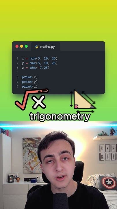 Math Module In Python Youtube