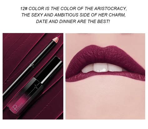 Pudaier Labial Líquido Mate Tinte De Labios Labio Más Regordete Kit