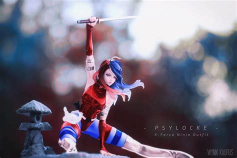 Bishoujo Statue Psylocke Vii [w K ] By Wynnkaurus On Deviantart