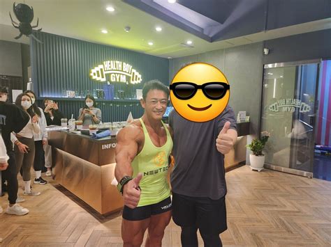 펨붕이 다니는 헬스장에 김준호 왔다 운동 건강 아싸 에펨코리아