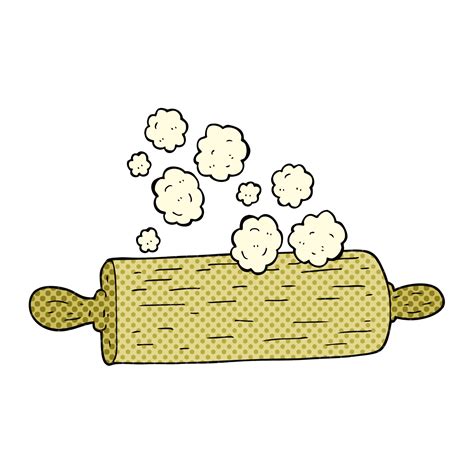 Hand Drawn Cartoon Rolling Pin 45177397 Png