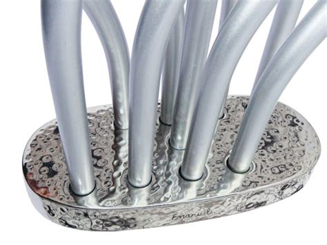 Contemporary Hanukkah Menorah Flames Yourholylandstore