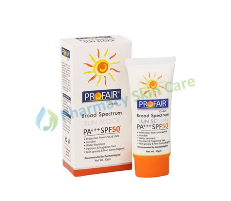 Profair Cream SunScreen – Pharmacy Skin Care