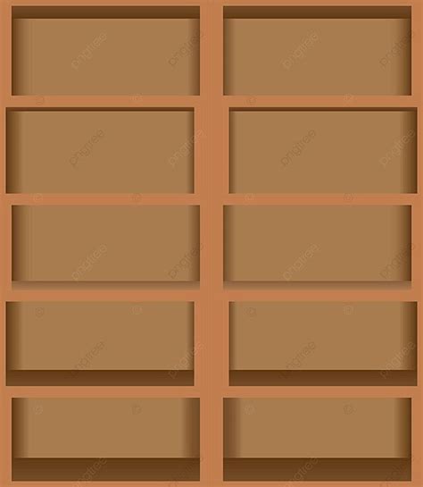 Bookshelves Two Panels Editable Empty Box Vector Template Download On Pngtree