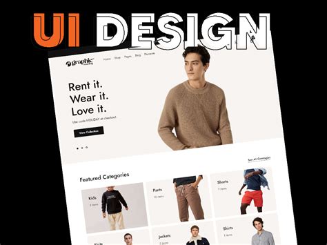 UI Design Ecommerce Store Behance