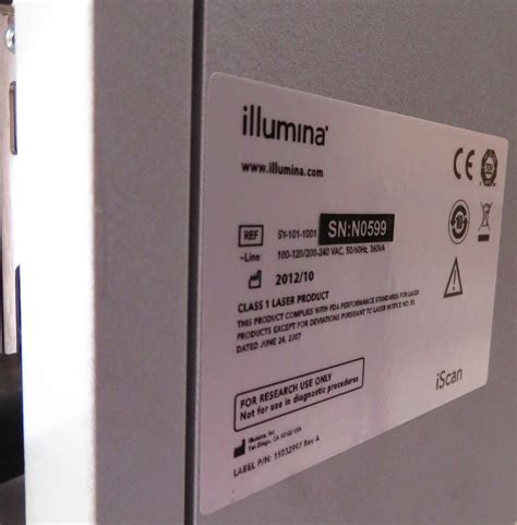 Huntington Beach Electronics Illumina Iscan Microarray Scanner For Sale