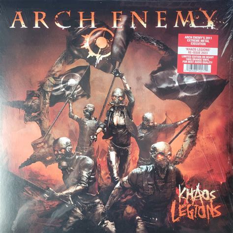 Arch Enemy Khaos Legions 2023 Orange 180g Vinyl Discogs