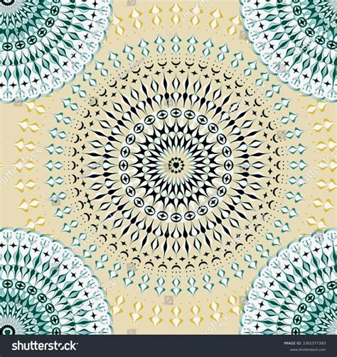 Abstract Floral Print Design