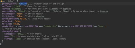 请教一下 打包部署之后违和主题色没有更换 Issue vueComponent ant design vue pro GitHub