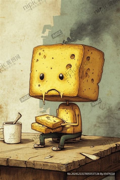 Ai创作图吃面包插画 插画吐司片 吐司面包片插画 大口吃面包的卡通插画 牛奶广告创意形象画 插画吐司 烤面包片插画 插画面包片土司 奶酪起司插画元素 餐厅幽默插画 奶酪插画 奶酪原创字体 卡通