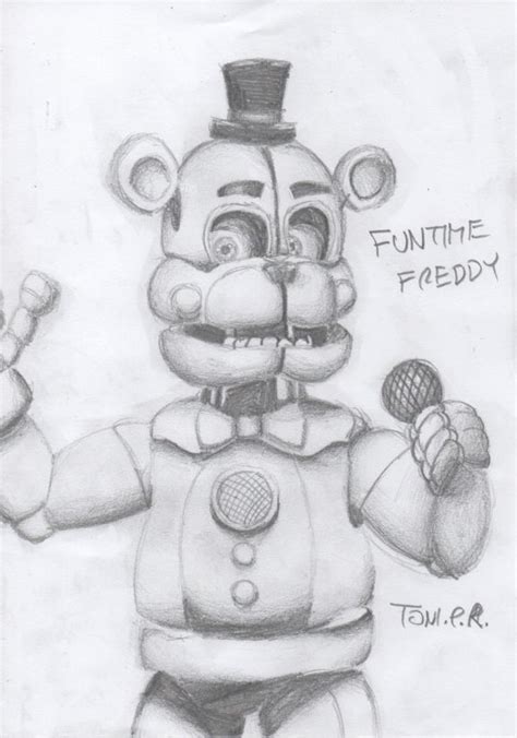 29 Fnaf Freddy Drawing Yasserhadyn