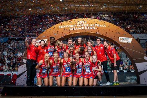 Nsw Swifts Netball Team Poster Bargain Eur 5 79 Picclick Fr