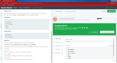day8 hackerrank 30daysofcodechallenge avinash t
