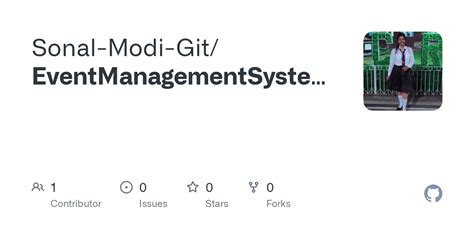 Github Sonal Modi Giteventmanagementsystem