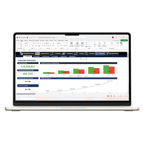 Business Plan En Excel Plantilla Plan De Negocios En Excel S E