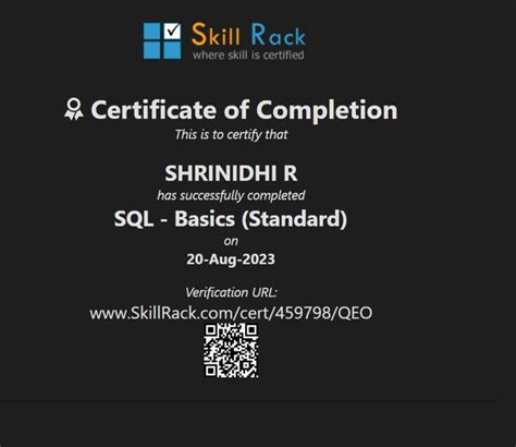 shrinidhi r on linkedin skillrack