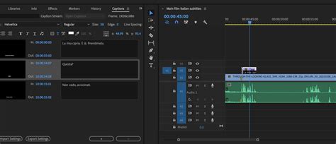 Solved Captions Not Visible In Timeline Premiere Pro 14 Adobe