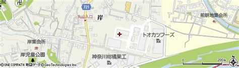 神奈川県足柄上郡山北町岸507の地図 住所一覧検索｜地図マピオン